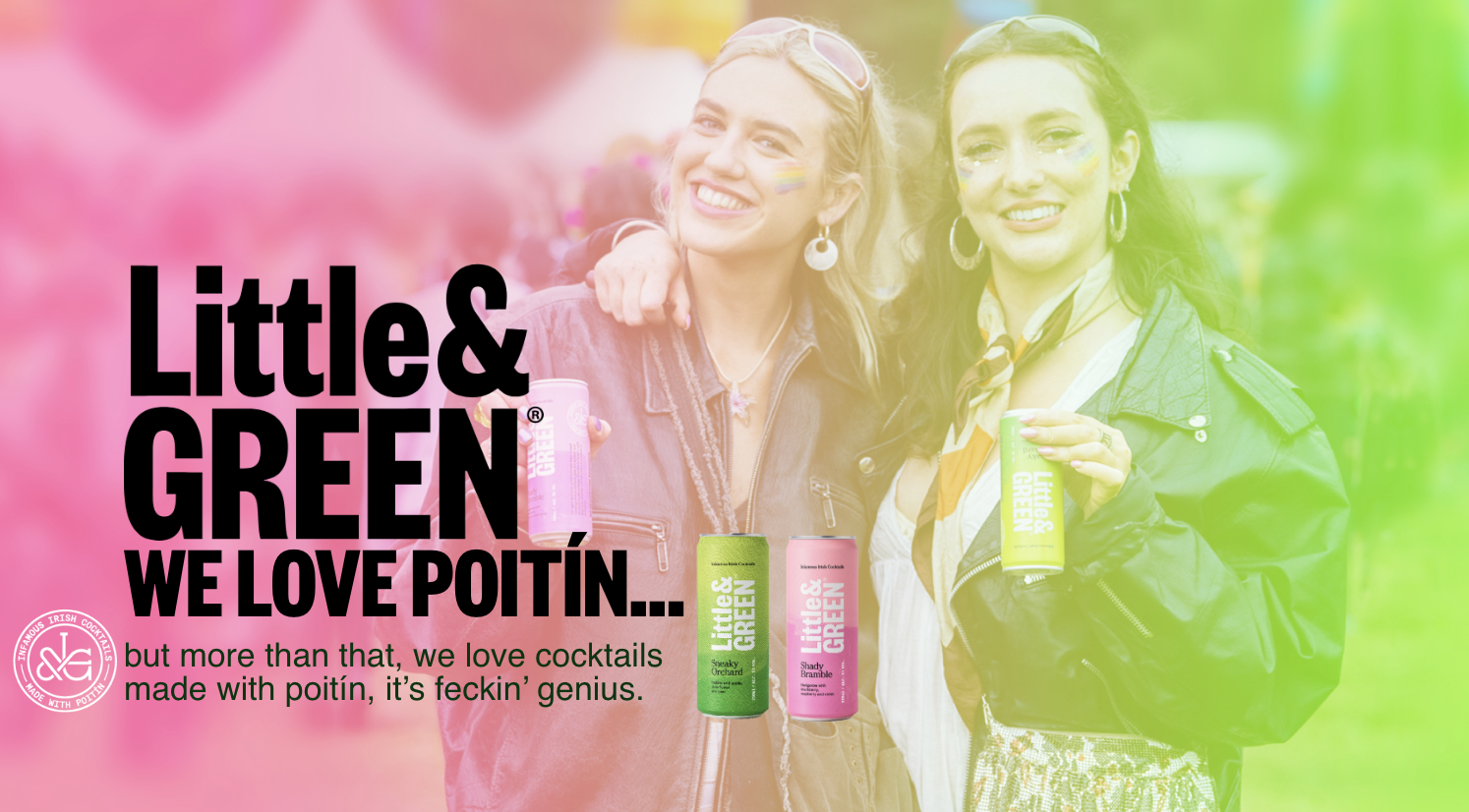 Little & Green Poitin Cocktails - Little & Green